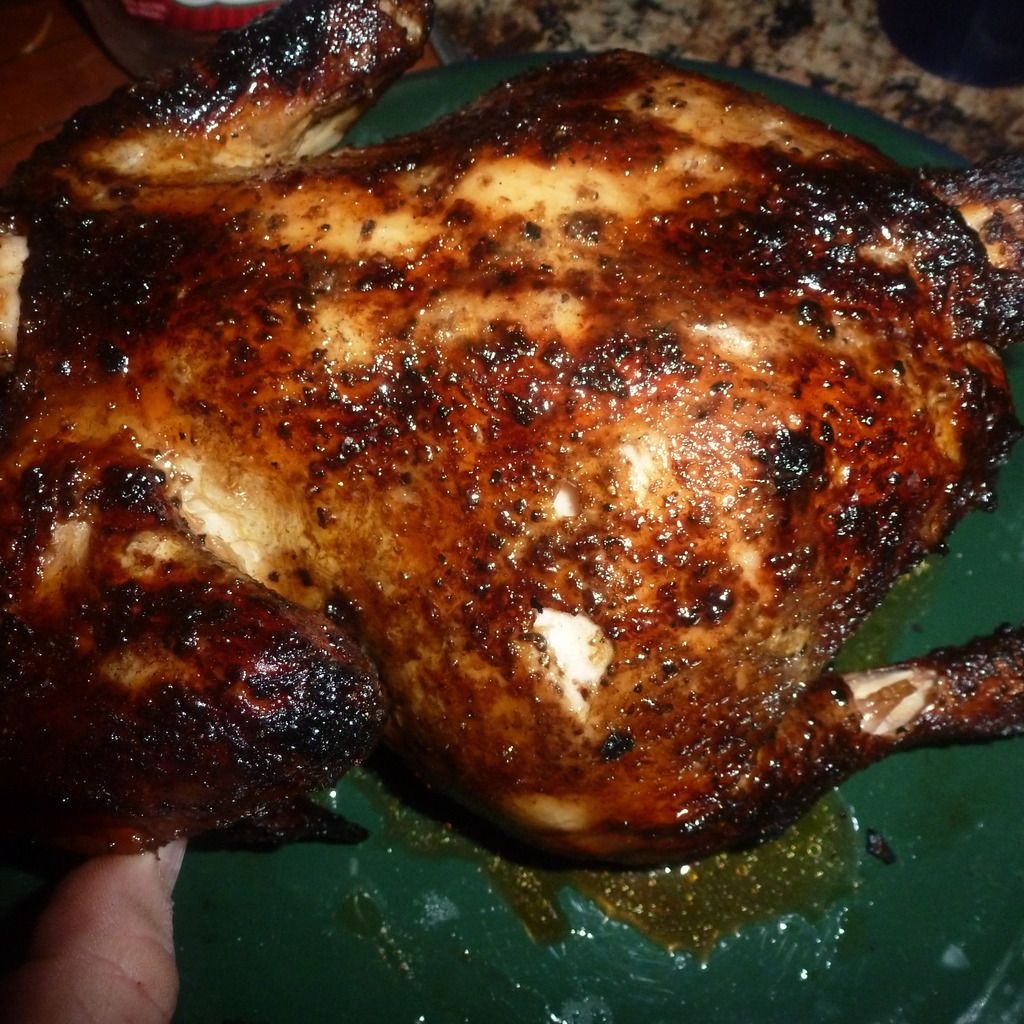 Butter Rum Chicken.... Yea that's what I said! | THE BBQ BRETHREN FORUMS