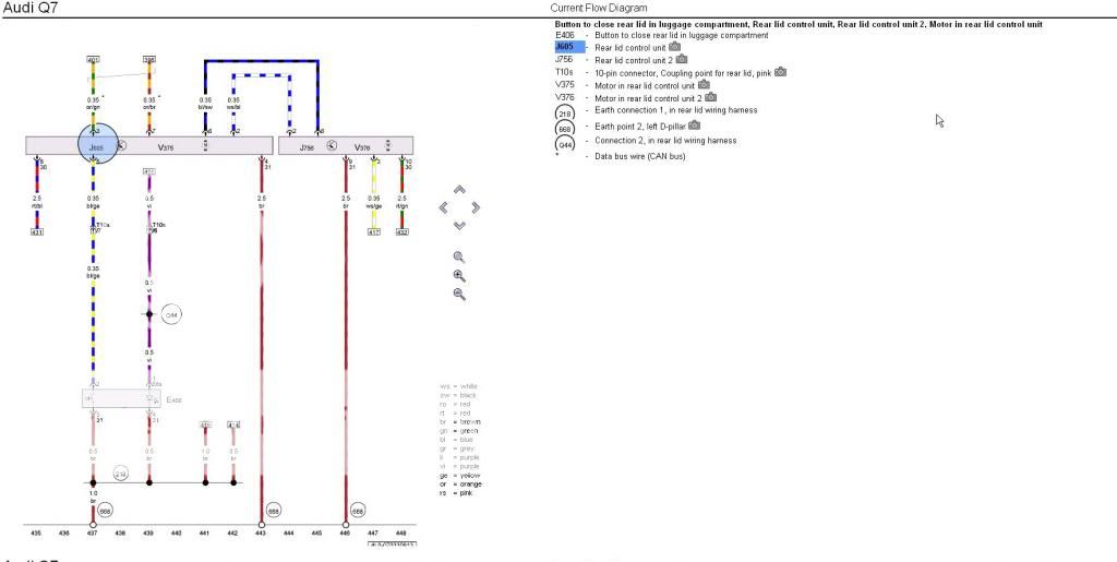 Tailgate Control Unit Part J605