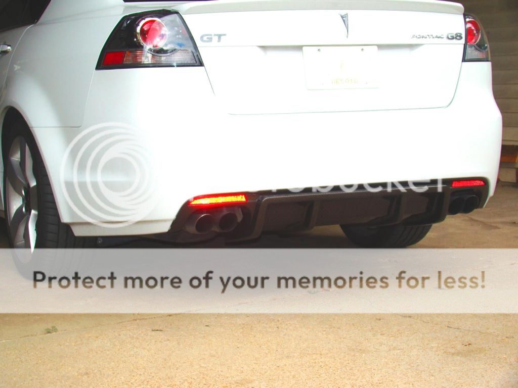 Carbon Fiber diffuser and center caps | Pontiac G8 Forum