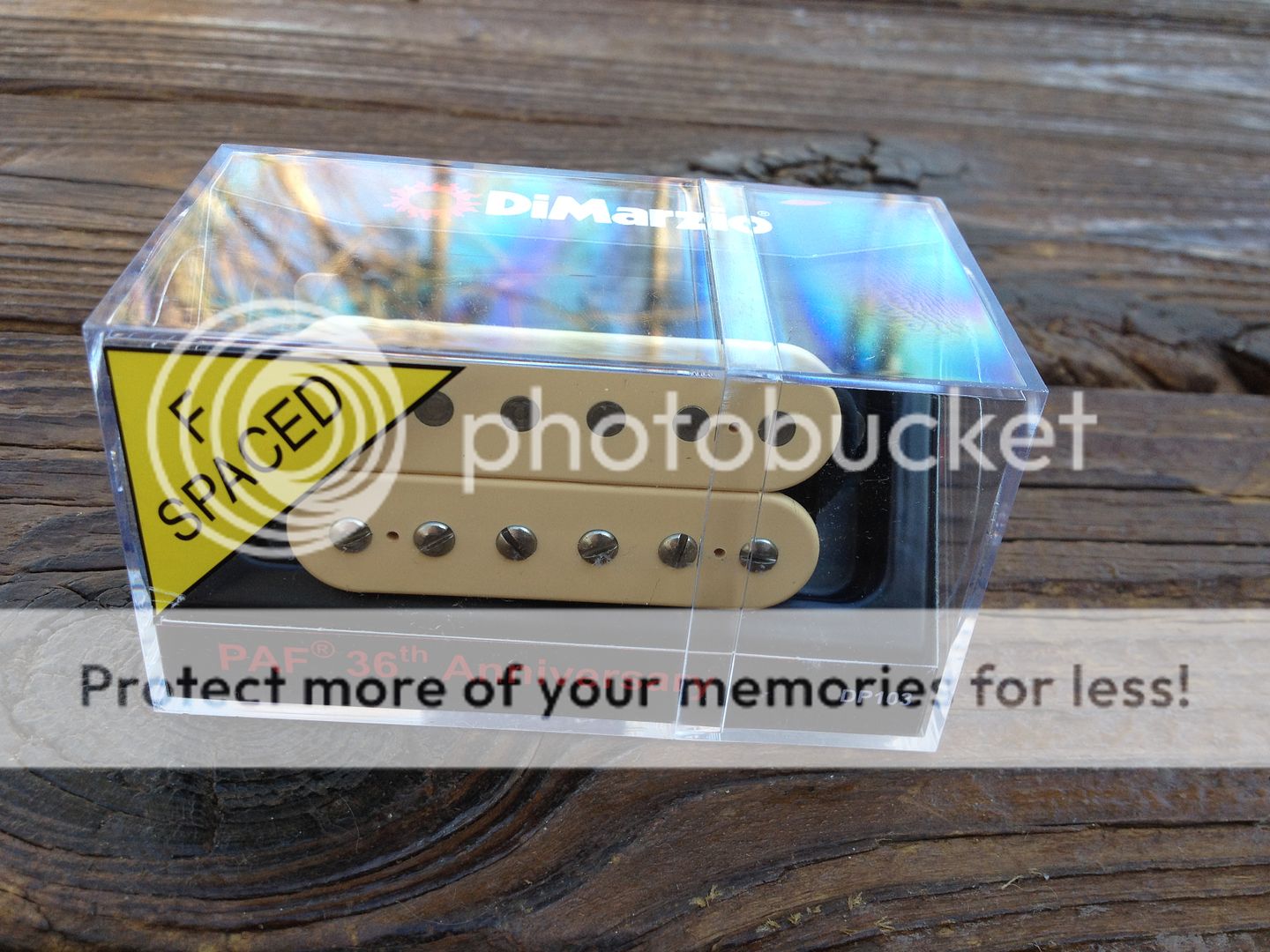 DiMarzio F-spaced PAF 36th Anniversary Neck Humbucker Creme DP 103 DP103